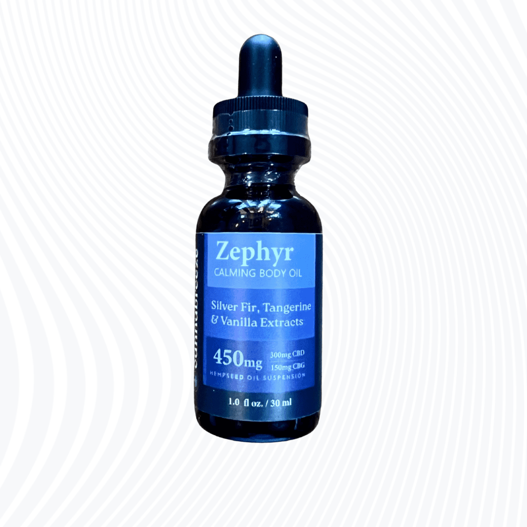 Zephyr Recovery Oil w/CBG 450mg | Cannabreeze Hemp